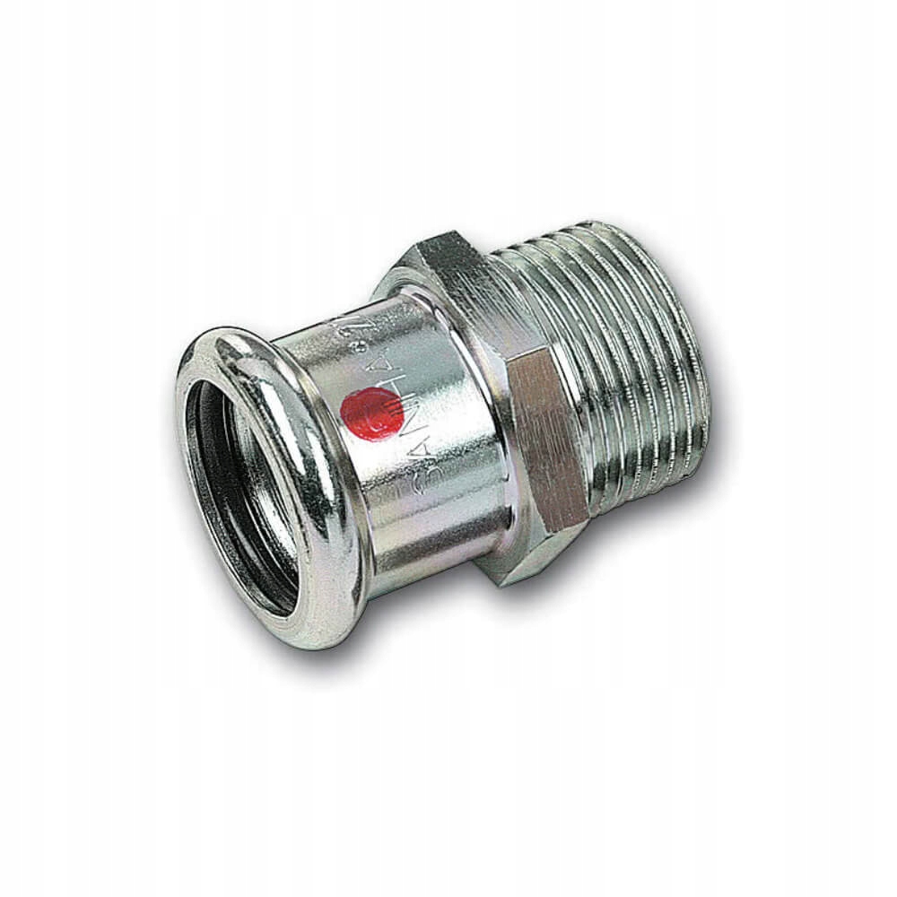 SANHA złączka nypel przejściowy 22x3/4 GZ stal (4021343328299) • Cena ...