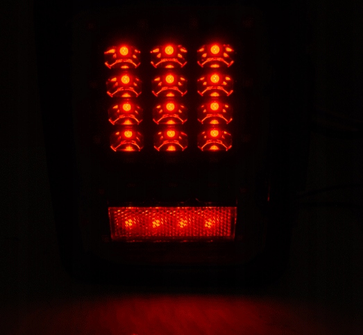 Задні лампи комплект повний Світлодіодний Jeep Wrangler JK 2006-2018 ...