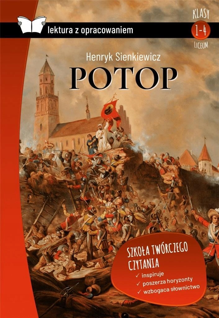Potop lektura z opracowaniem Henryk Sienkiewicz (12466133724) | Książka ...