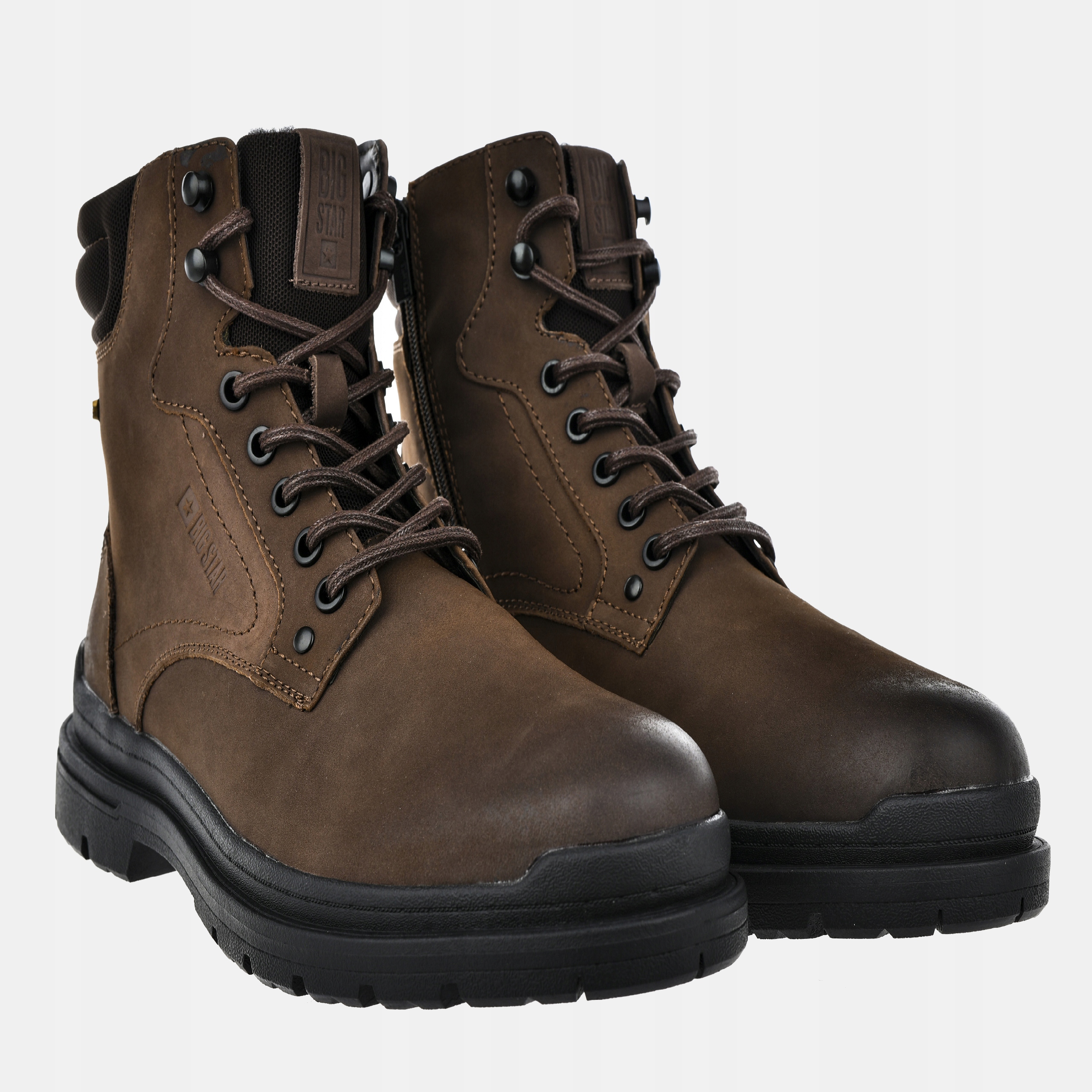 MĘSKIE BUTY ZIMOWE TRAPERY SKÓRZANE BIG STAR OCIEPLANE OO174172 AW24 (5900714816728) • Cena ...