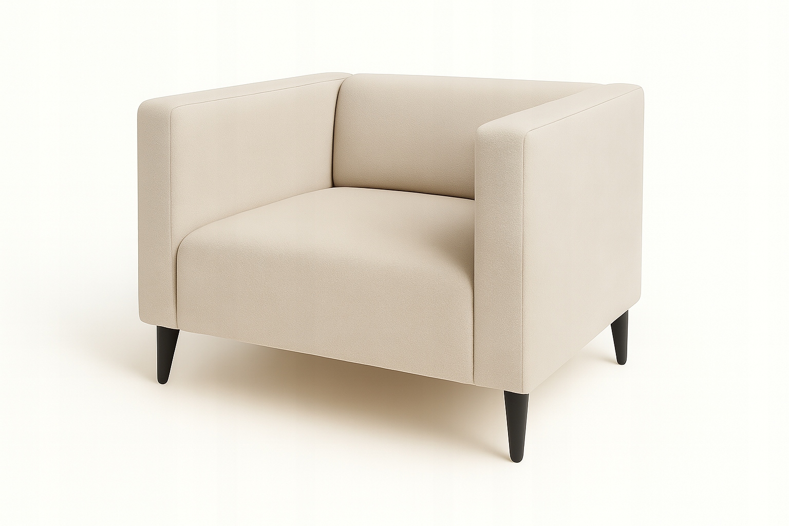 Fotel tradycyjny Sofello beżowy (5905529323577) • Cena, Opinie • Fotele ...