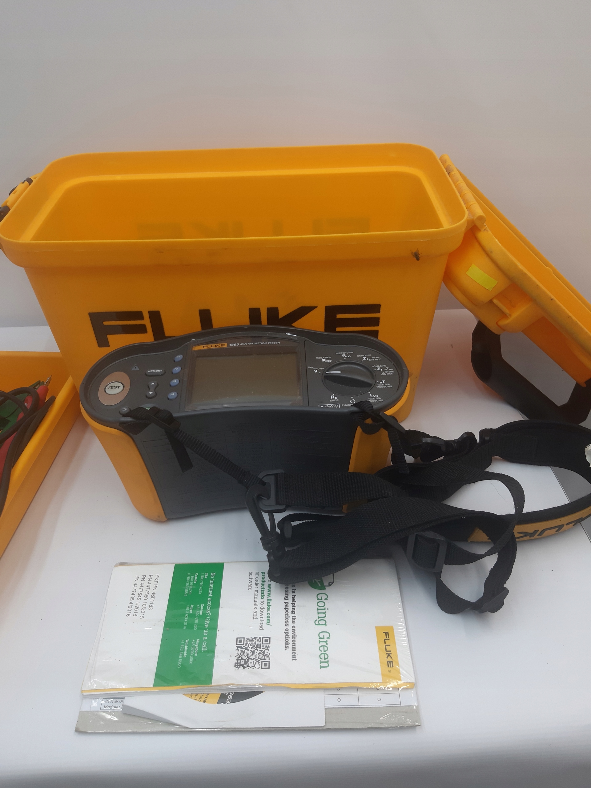 FLUKE 1663 UK Wielofunkcyjny tester instalacyjny, (4260087125751 ...