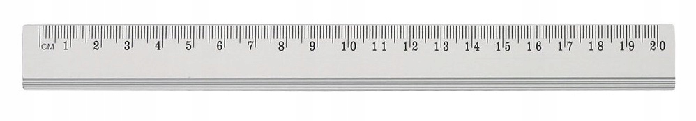 Linijka 20cm Aluminiowa - Niska cena na Allegro.pl