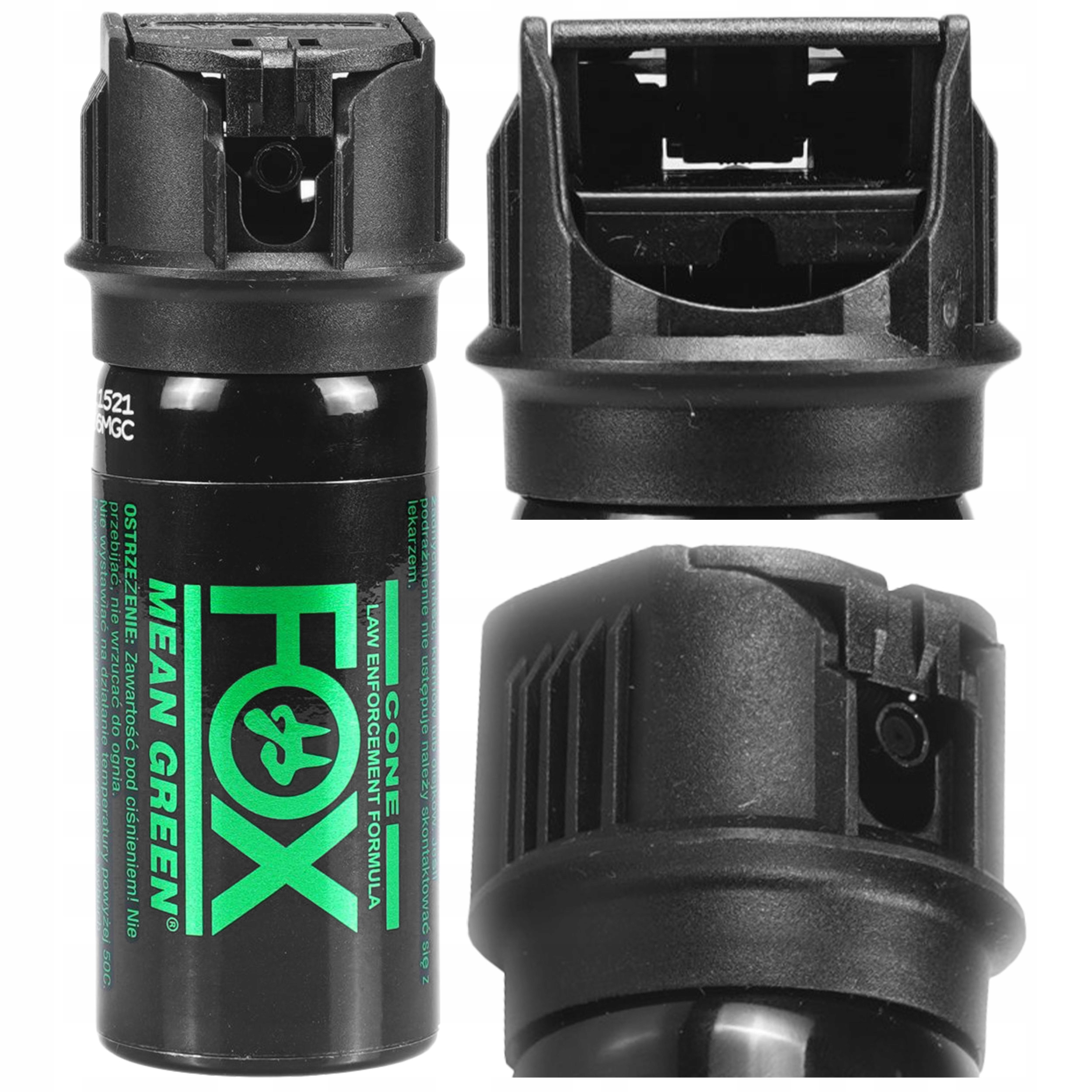 FOX LABS GAZ PIEPRZOWY MEAN GREEN 43ml STOŻEK - 156MGC - 12873662511 ...