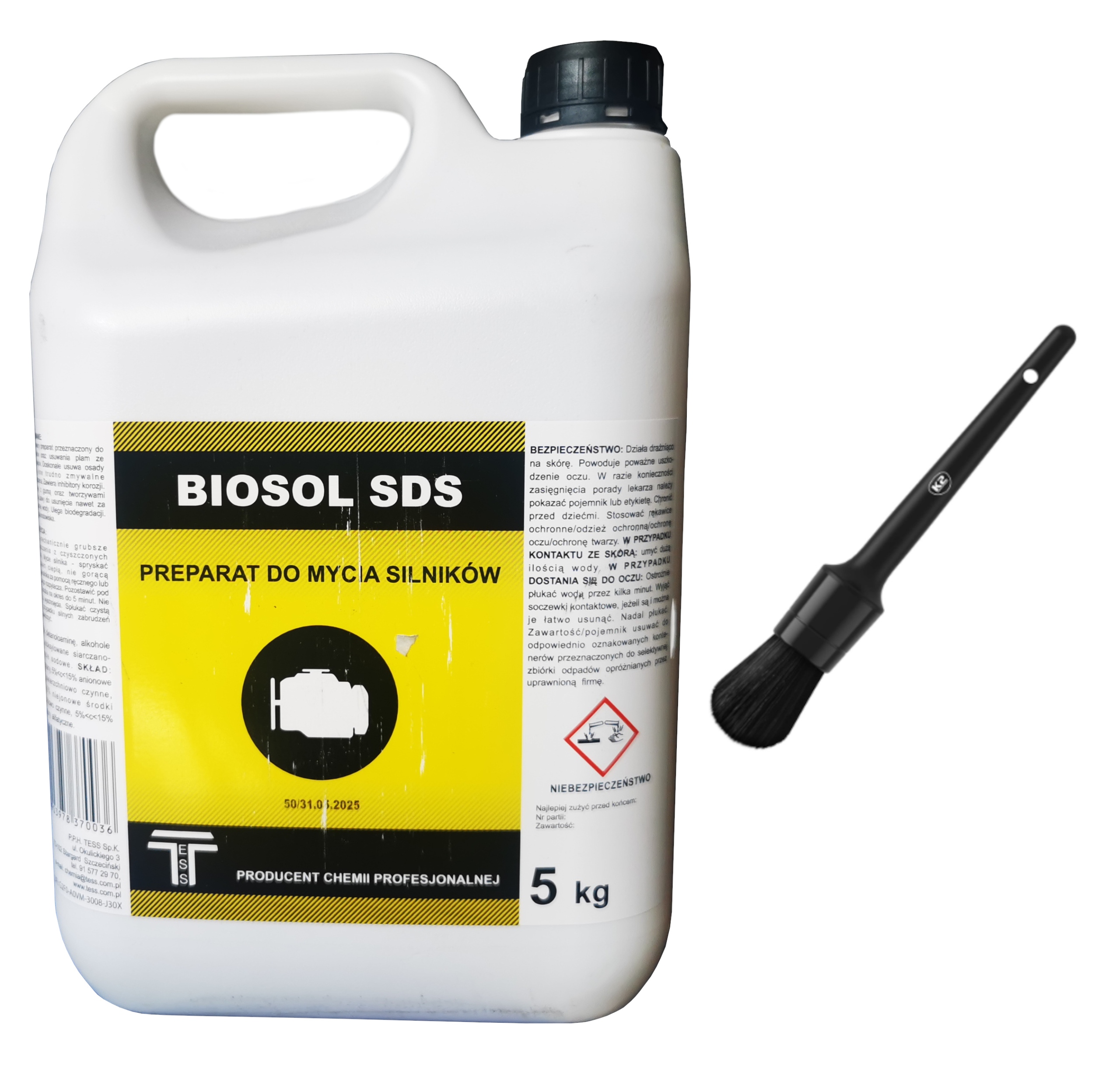 Preparat do mycia silników TESS Biosol SDS 5 kg 5903978370036 za 65 ...