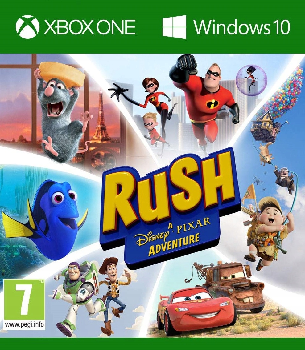 RUSH DISNEY PIXAR PRZYGODA ZE STUDIEM KINECT Xbox One cyfrowa - Stan ...