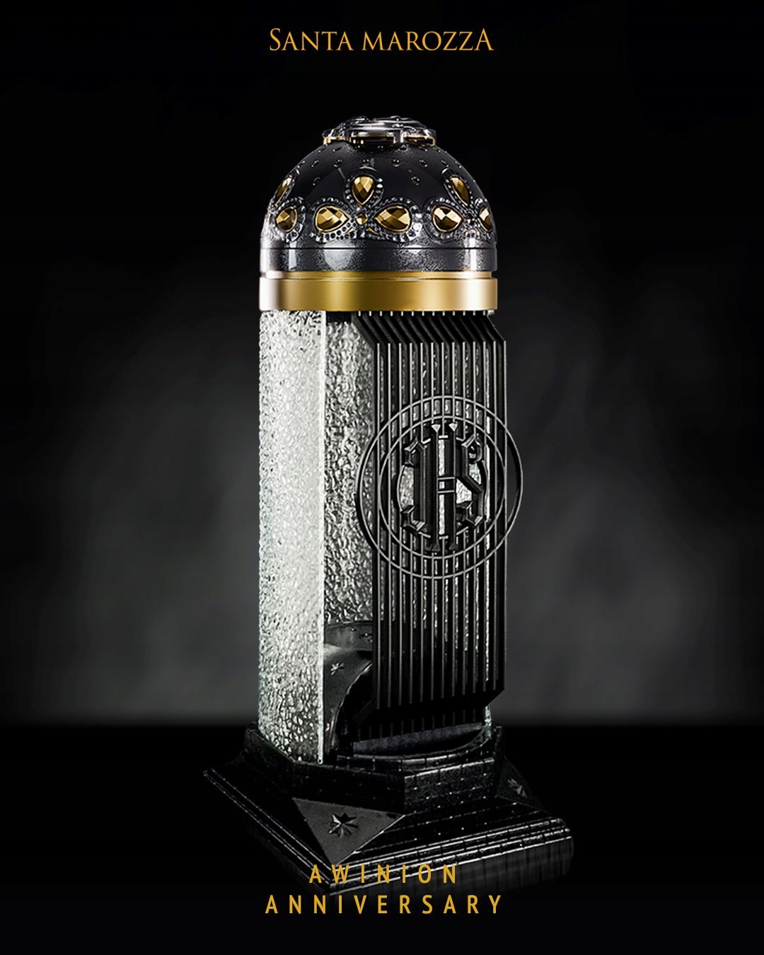 ZNICZ LAMPION Awinion SANTA MAROZZA NOWOSC PIĘKNY (Znicz Szklany ...