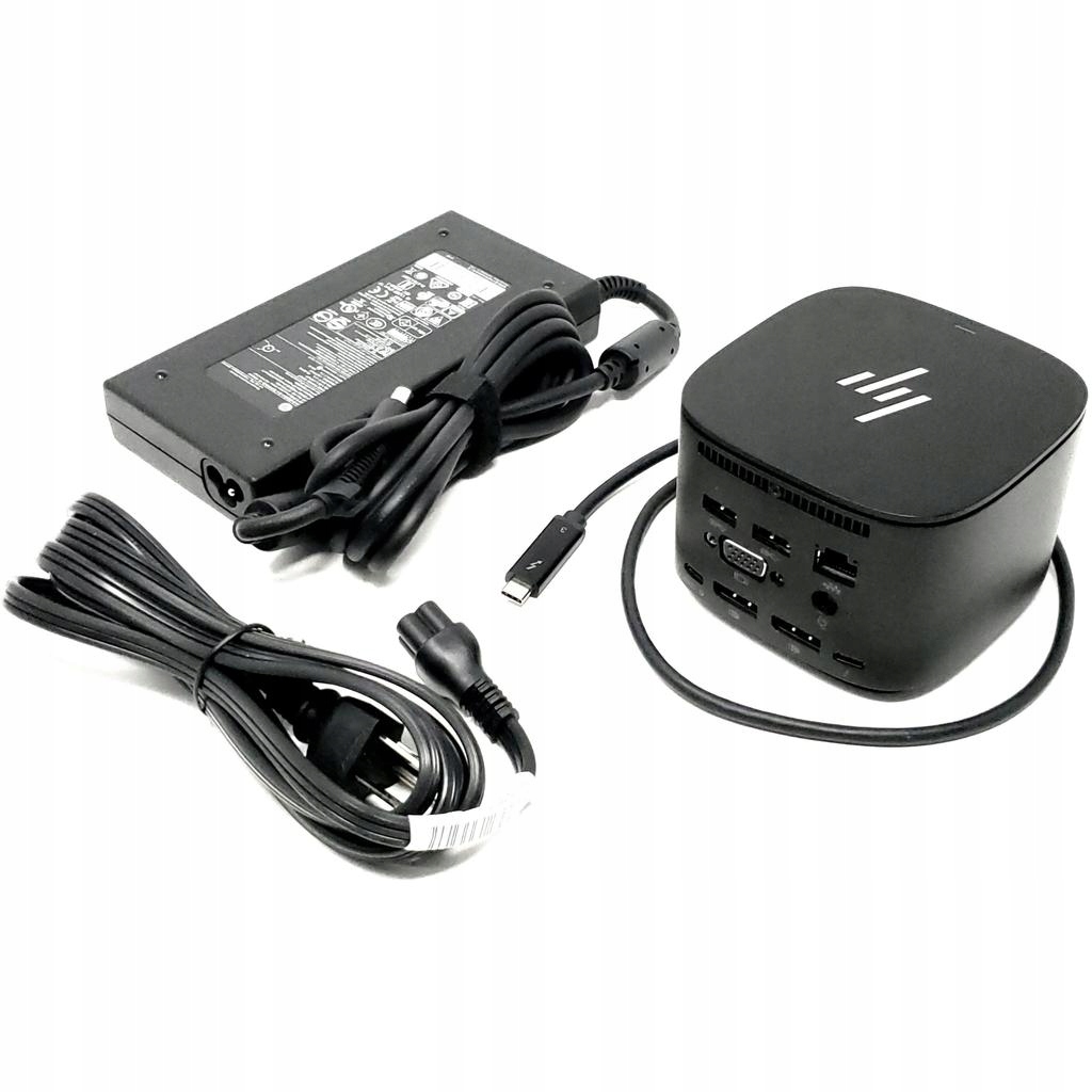 STACJA DOKUJĄCA HP THUNDERBOLT DOCK G2 HSN-IX01 USB-C + ZASILACZ HP ...