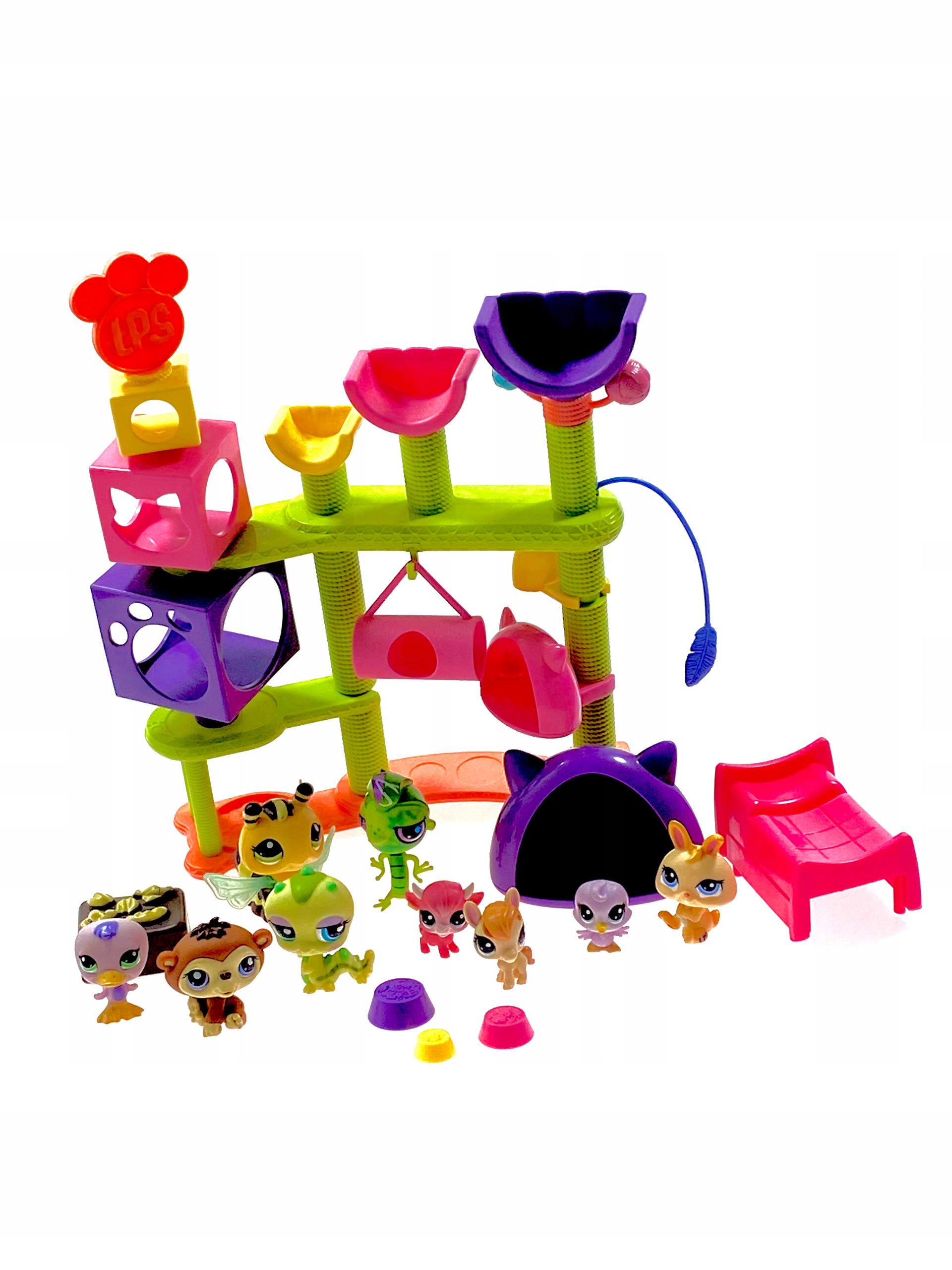 Littlest Pet Shop Domek Dom Plac Zabaw LPS Akcesoria Figurki UNIKAT ...
