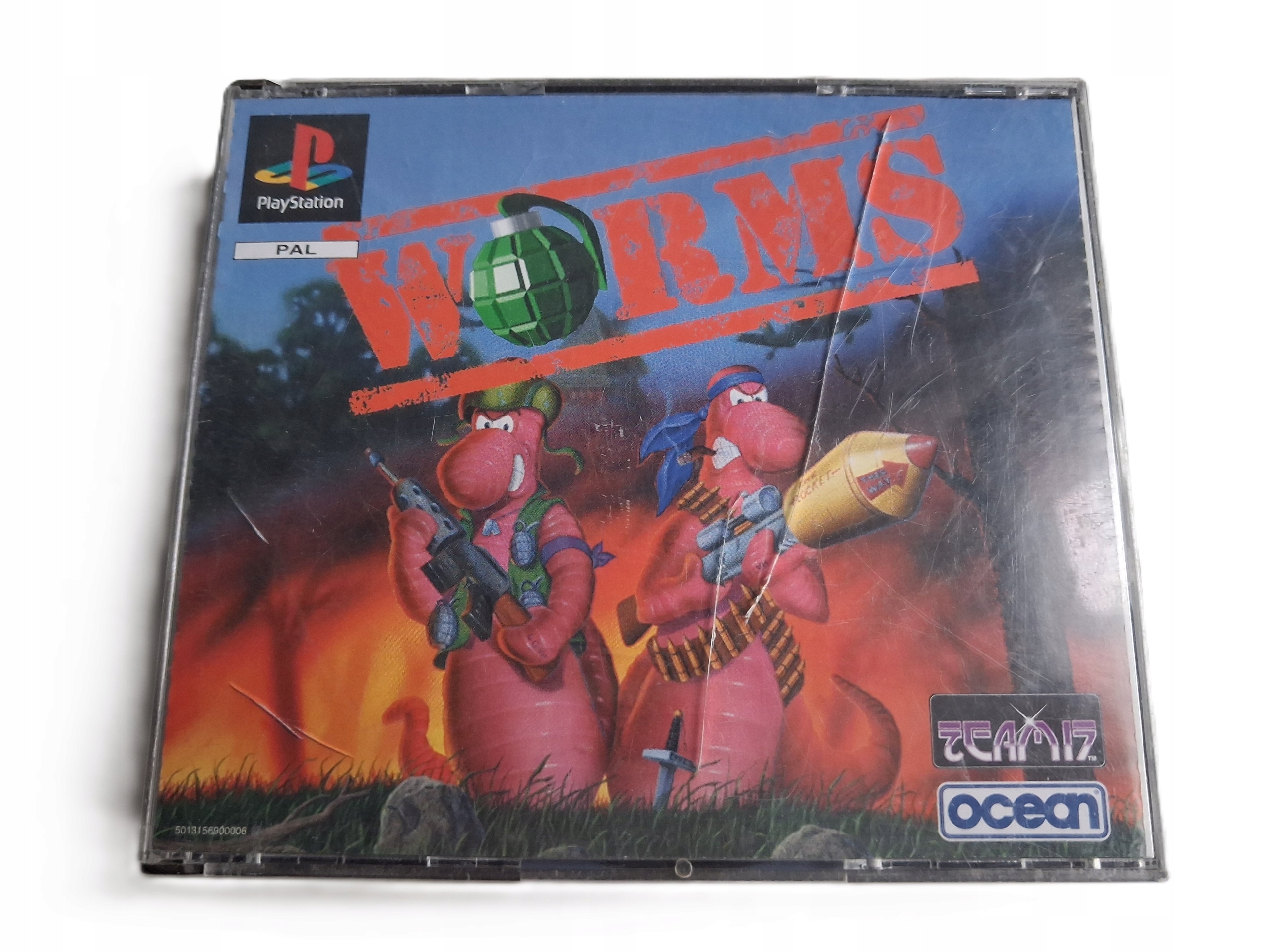 Worms Ps1, Psx, PsOne Premiera 3xAAA PlayStation (PSX) pudełkowa - Stan: Używany - Sklepy ...