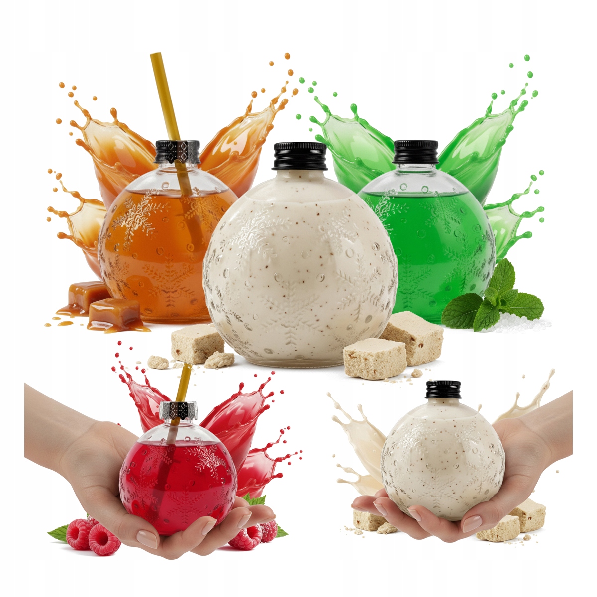 Szklanka Choinka ze Słomką - Niska cena na Allegro