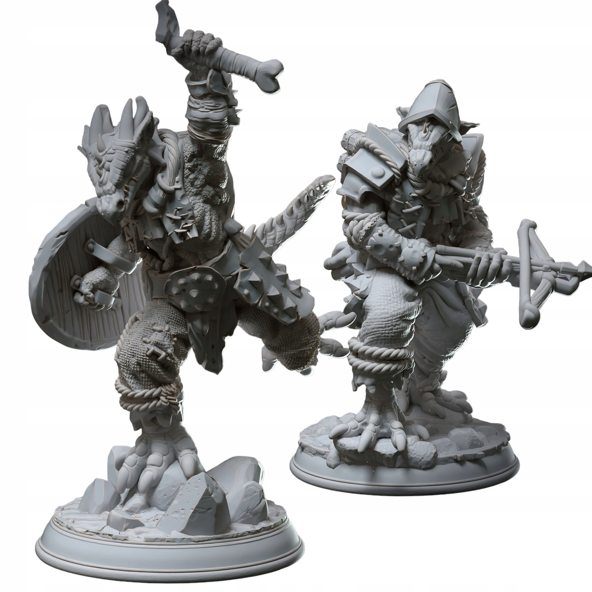 Koboldí Pěchota - Sada 2 Figurek Monster + DÁREK pro RPG DnD 14k ...