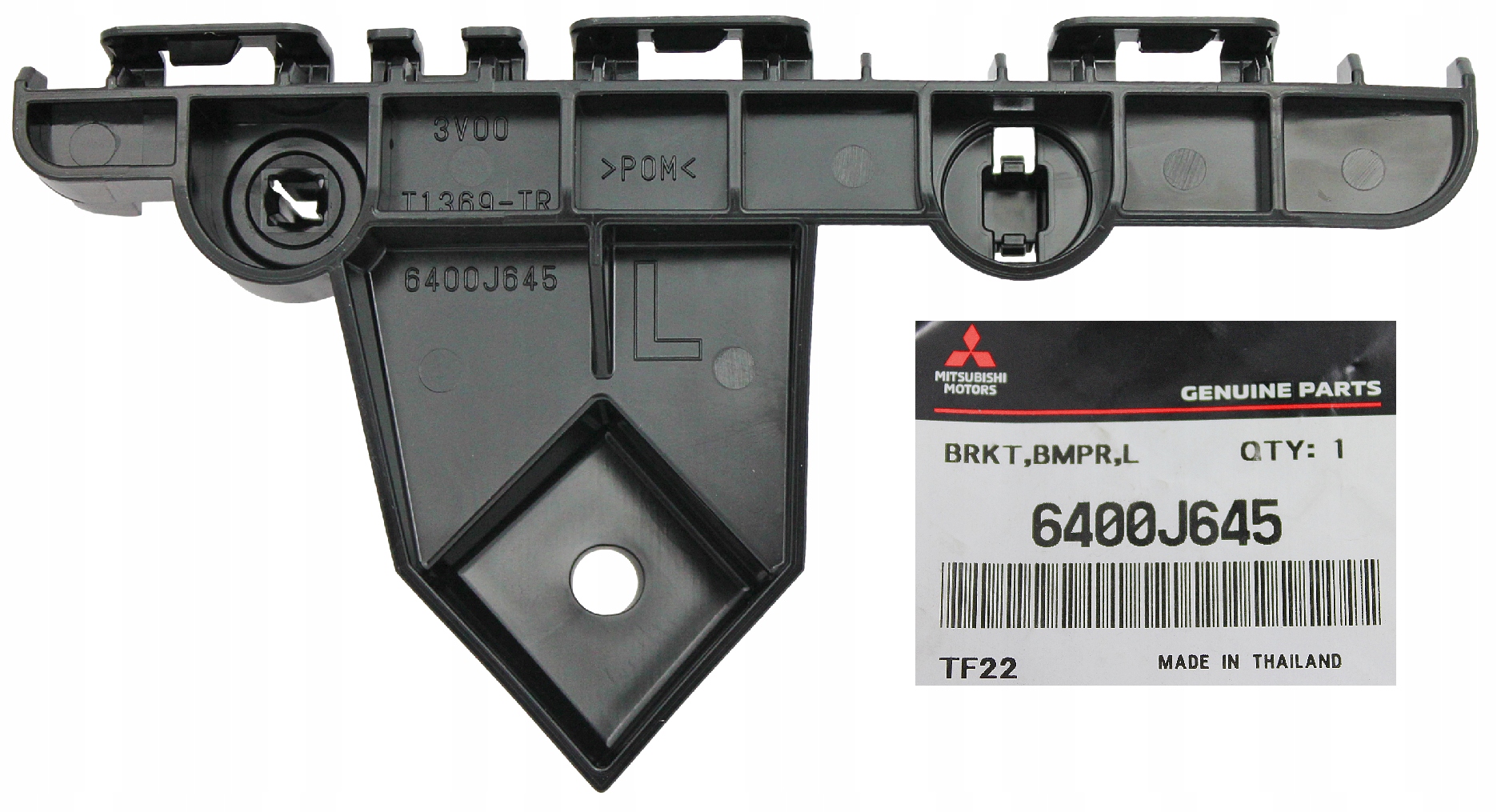 MITSUBISHI OE ŚLIZG MOCOWANIE ZDERZAKA PRZEDNIEGO MIRAGE SPACE STAR ...