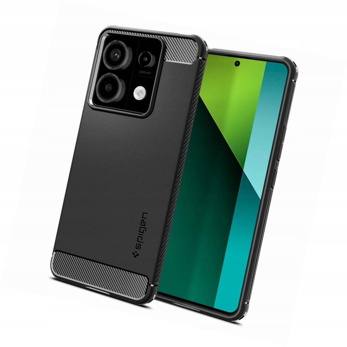 Etui Spigen Rugged Armor do Xiaomi Redmi Note 13 Pro 5G pancerny - Sklep, Opinie, Cena w Allegro