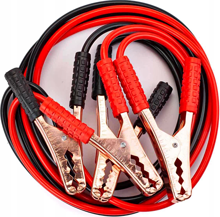 KABLE ROZRUCHOWE 2000A MOCNE DO ODPALANIA SAMOCHODU PRZEWODY 2 METRY za ...