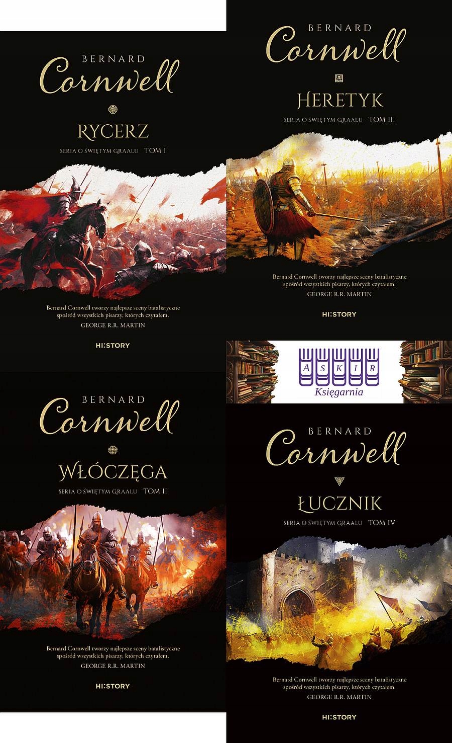 Trylogia Świętego Graala - Niska cena na Allegro