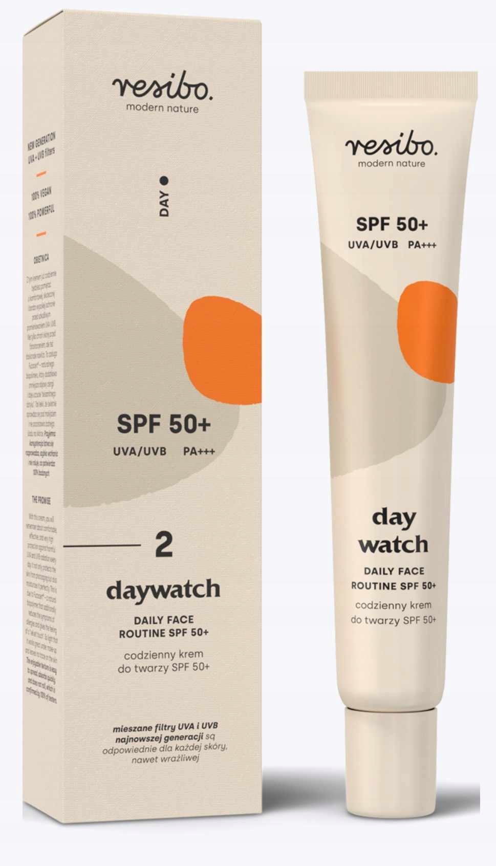 Krem ochrona UV do twarzy Resibo Krem na dzień 40 ml (5903714271047 ...