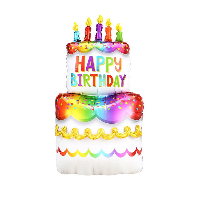 BALON 24" TORT HAPPY BIRTHDAY • Cena, Opinie • Balony 14469127701 • Allegro