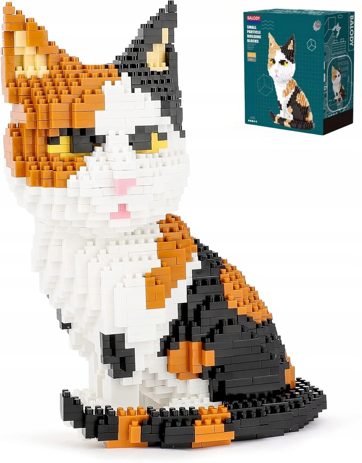 Kot Czarny Zestaw mini klocków Balody 1300 (0073225011694) • Cena ...