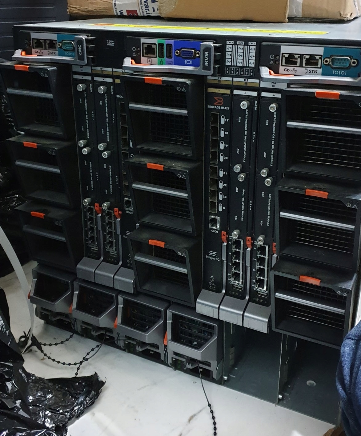 DELL M1000e PowerEdge BLADE 3xM710 4xPSU +MODUŁY - Sklep, Opinie, Cena ...