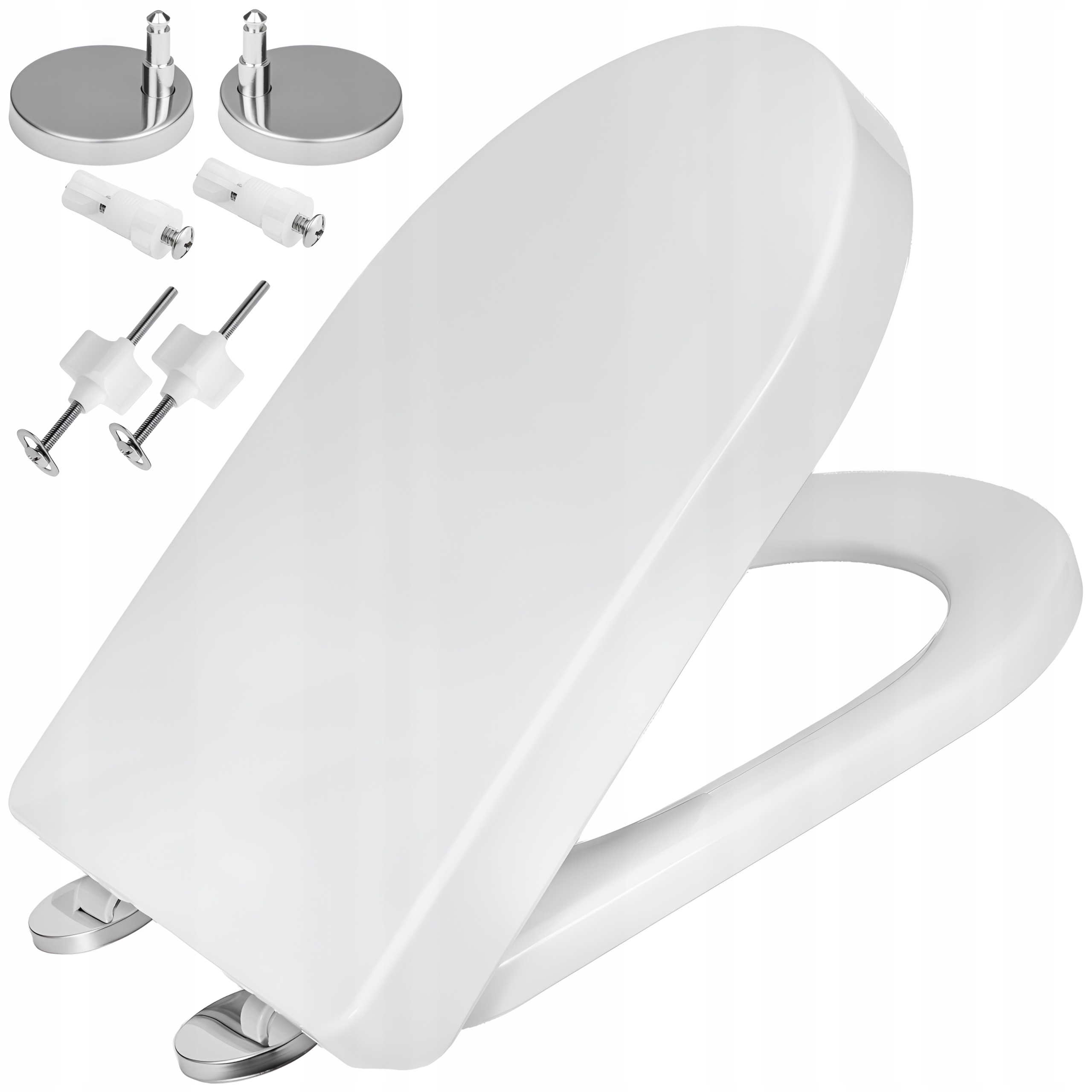 DESKA SEDESOWA WC KLOZETOWA TOALETOWA WOLNOOPADAJĄCA do KOŁO CERSANIT ...