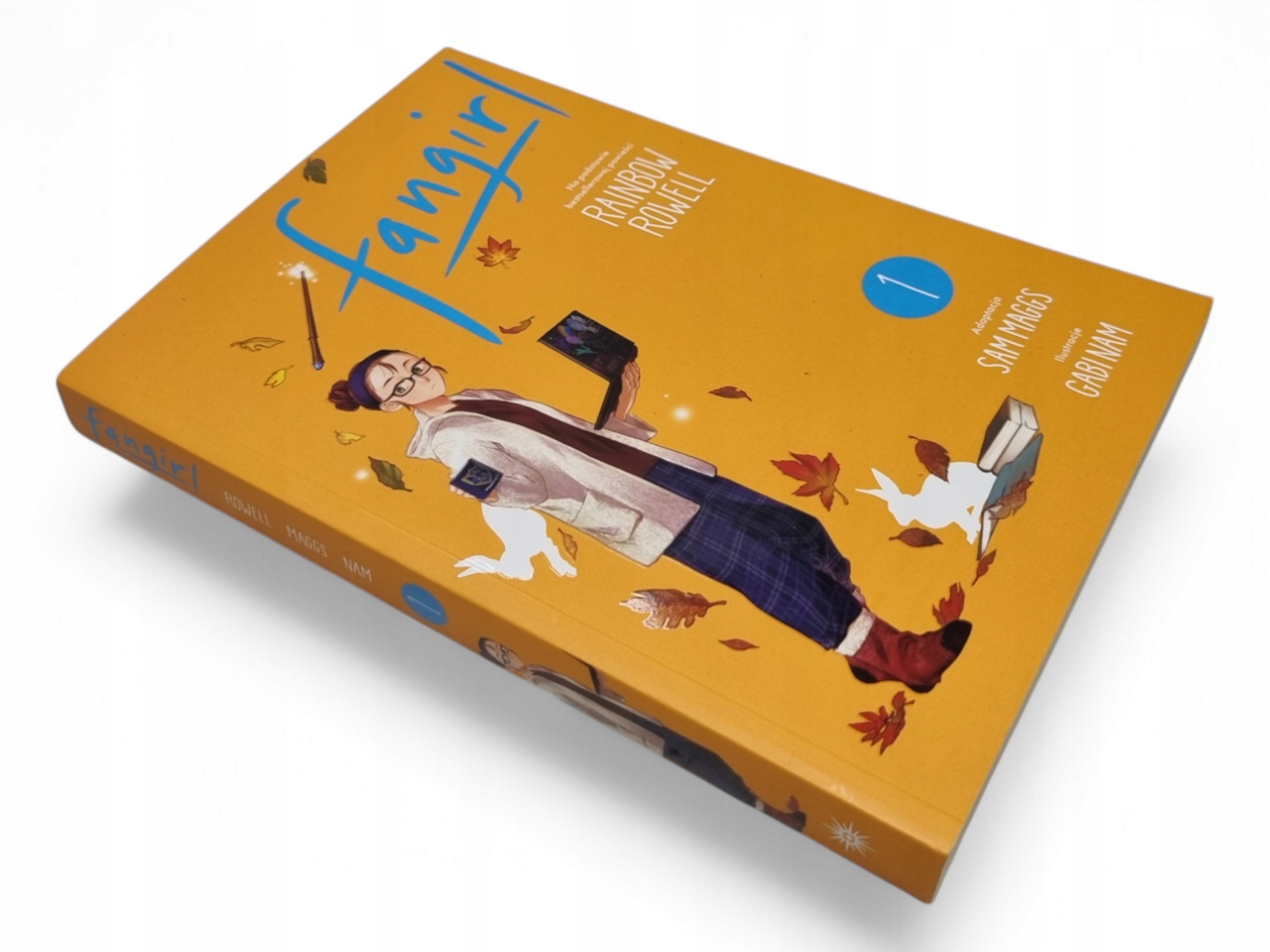 Fangirl Powieść graficzna Tom 1 Rainbow Rowell, Sam Maggs Książki dla dzieci (17303723508) | Allegro