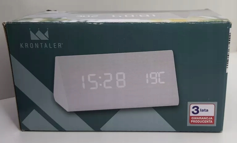BUDZIK ELEKTRONICZNY KRONTALER (4047247685542) • Cena, Opinie • Zegary ...
