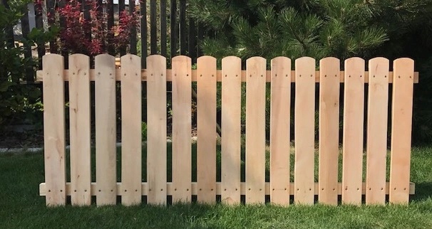 SZTACHETY OLCHOWE 100x12 drewniane szlifowane ogrodzeniowe • Cena ...