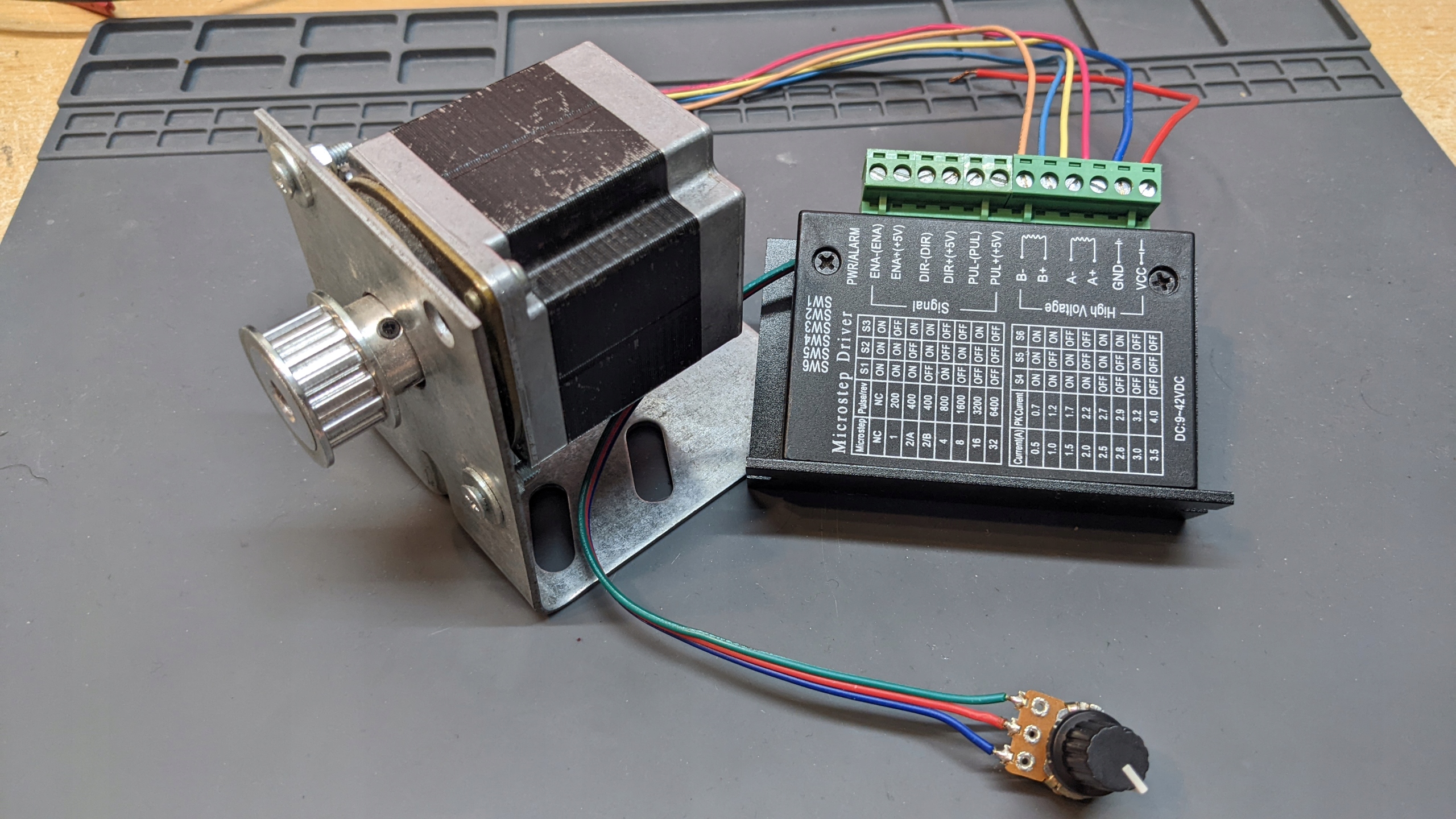 Sterownik silnika krokowego z generatorem + silnik (00055) • Cena, Opinie • Sterowniki i ...