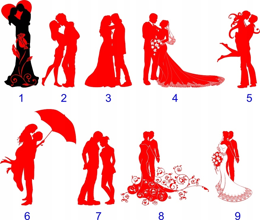 Pliki dxf wesele postacie • Cena, Opinie • Pozostałe 12426931253 • Allegro