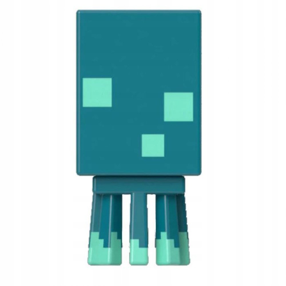 Mattel Minecraft: Mob Head Minis - Glow Squid (HDW03) za 128.00CZK - Allegro
