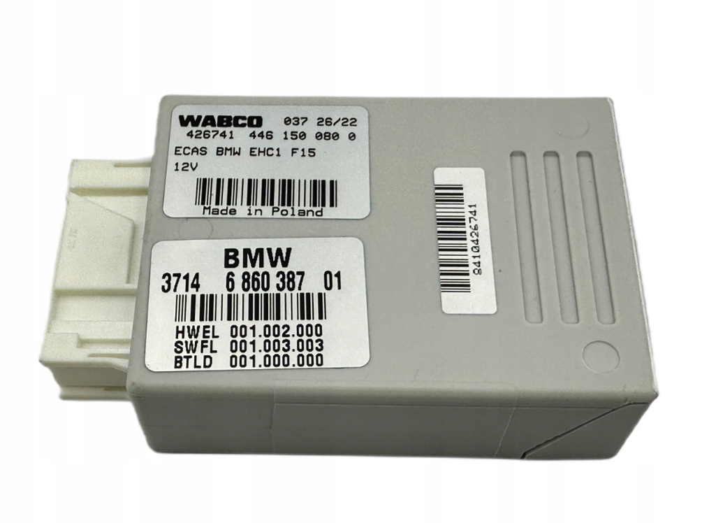 BMW OE 37146860387 sterownik zawieszenia pneumatycznego • Cena, Opinie ...