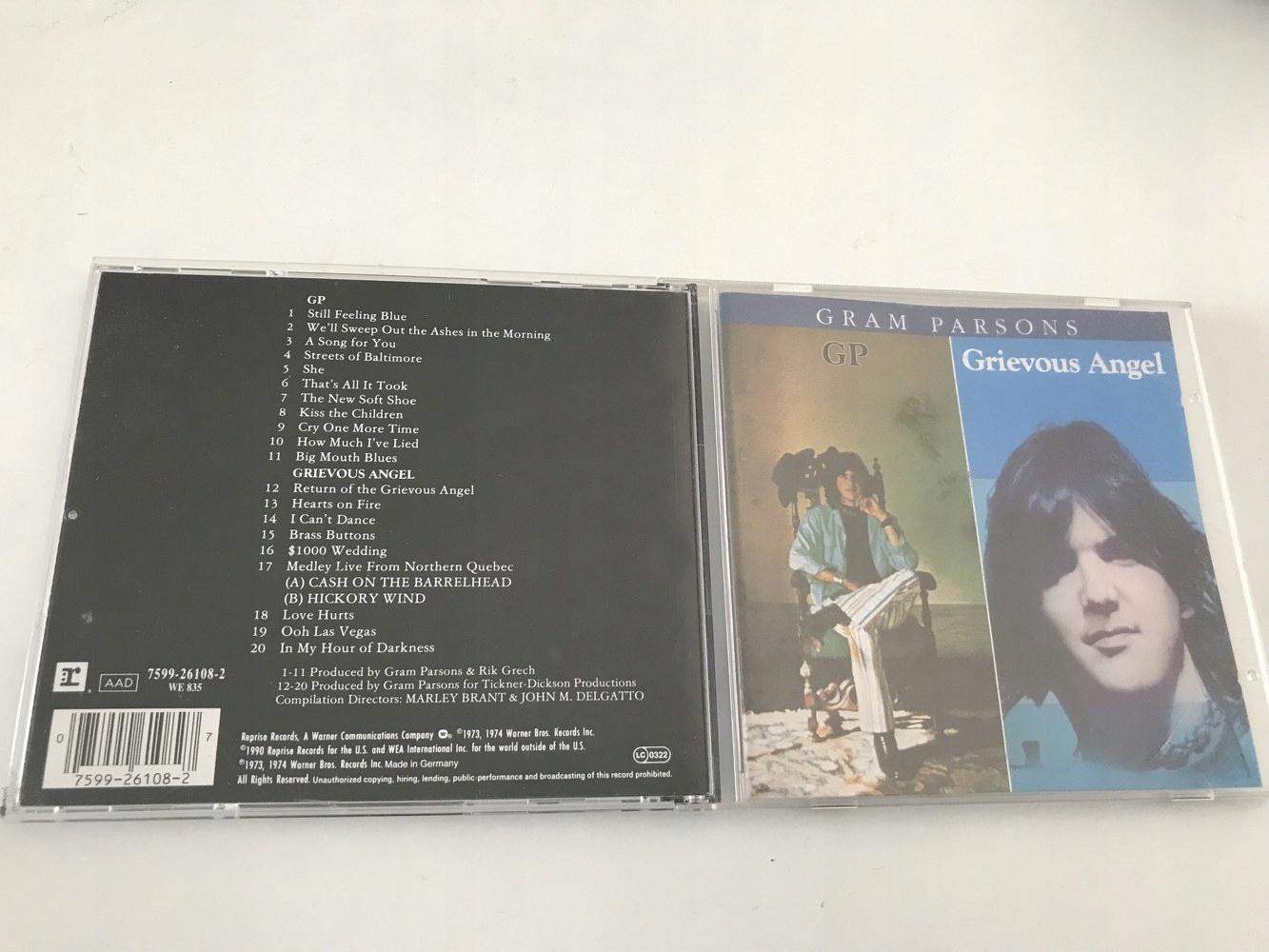 GP. Grievous Angel Gram Parsons CD - porównaj ceny - Allegro.pl
