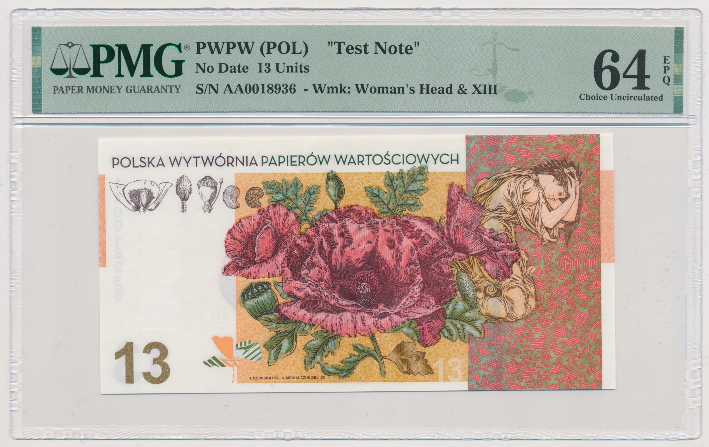 9699. PWPW 13 Demeter - PMG 64 EPQ • Cena, Opinie • Polska 17215623376 • Allegro