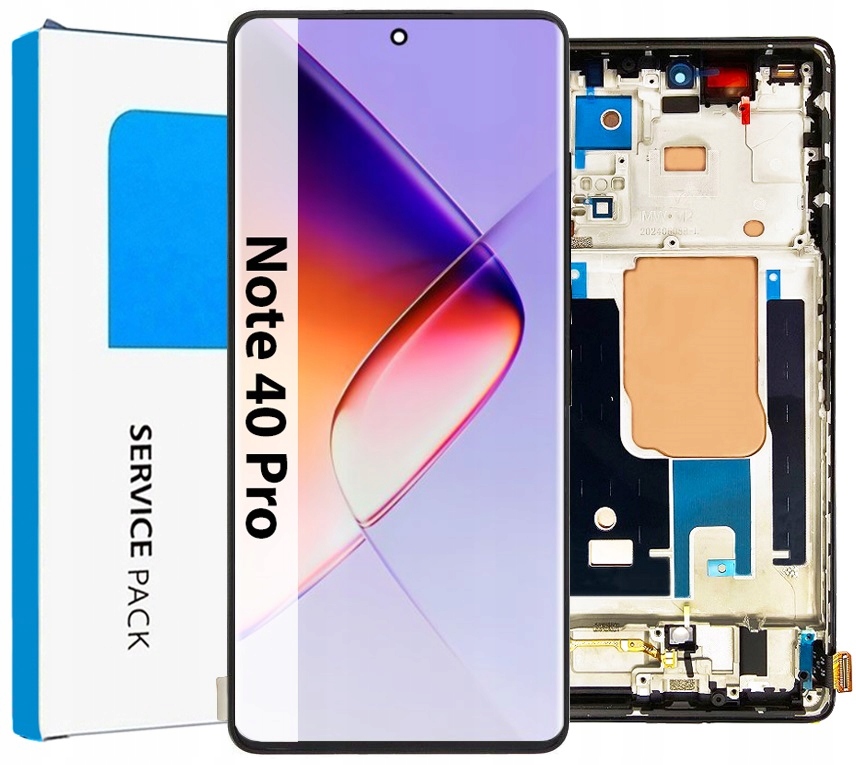 Wyświetlacz Do Infinix Note 40 Pro 4G / 5G LCD Ekran Ramka Oryginał - Sklep, Opinie, Cena w Allegro