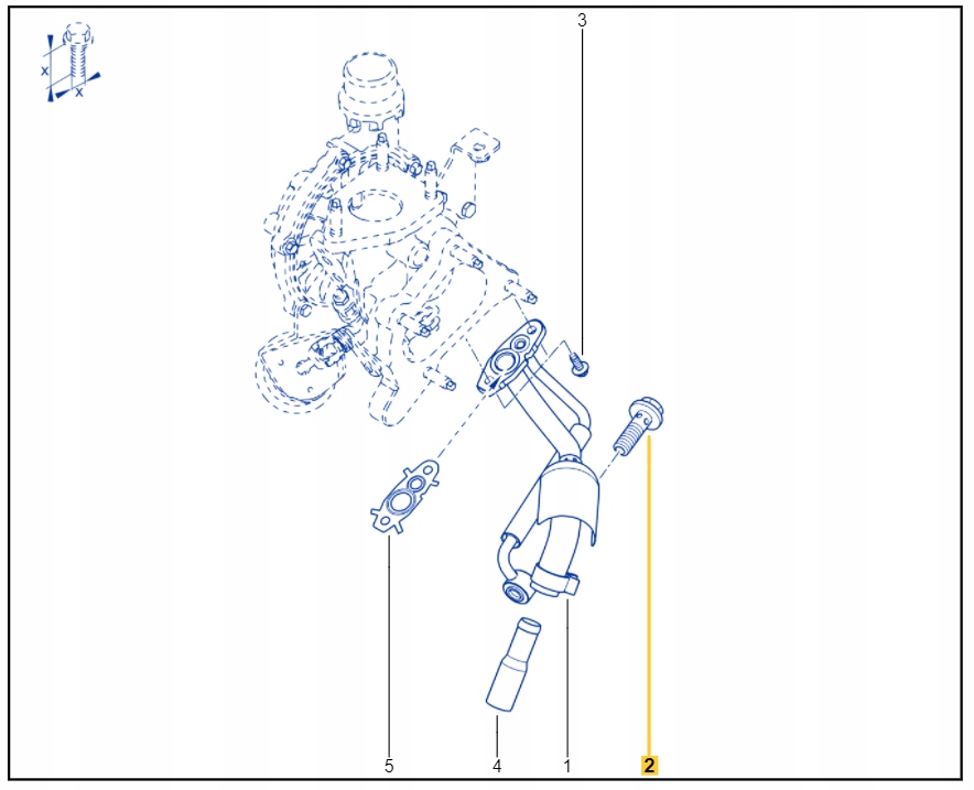 Renault OE 151882356R śruba ampułowa, doładowanie 5903839537905 za 25 ...