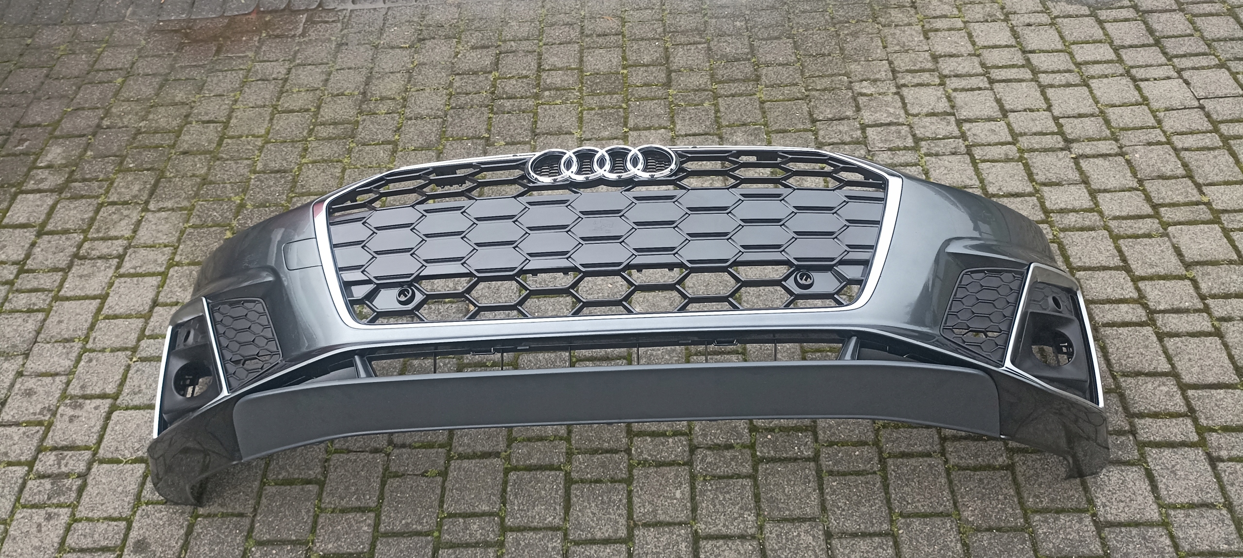 ZDERZAK PRZÓD PRZEDNI AUDI A5 8W 8W6 LIFT S-LINE 4PDC BEZ SPRYSKÓW ...