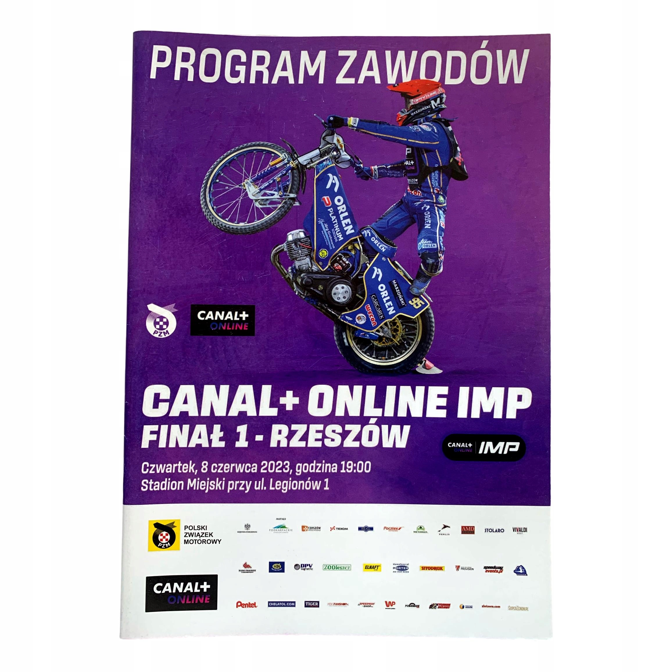 PROGRAM 1 FINAŁ IMP NA ŻUŻLU RZESZÓW 08.06.2023 - 13844700323 - Allegro.pl PROGRAM 1 FINAŁ IMP NA ŻUŻLU RZESZÓW 08.06.2023 - 13844700323 - Allegro.pl