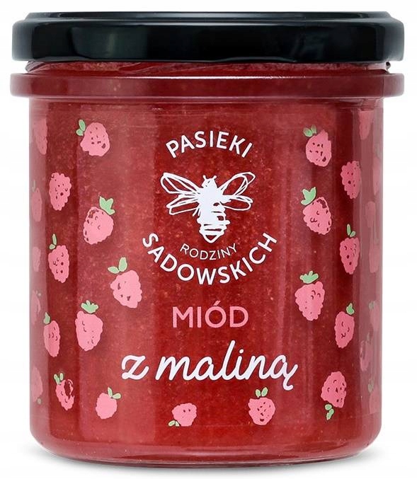 Miód Naturalny malinowy Malina pasieka z Polski za 36,99 zł na Allegro ...