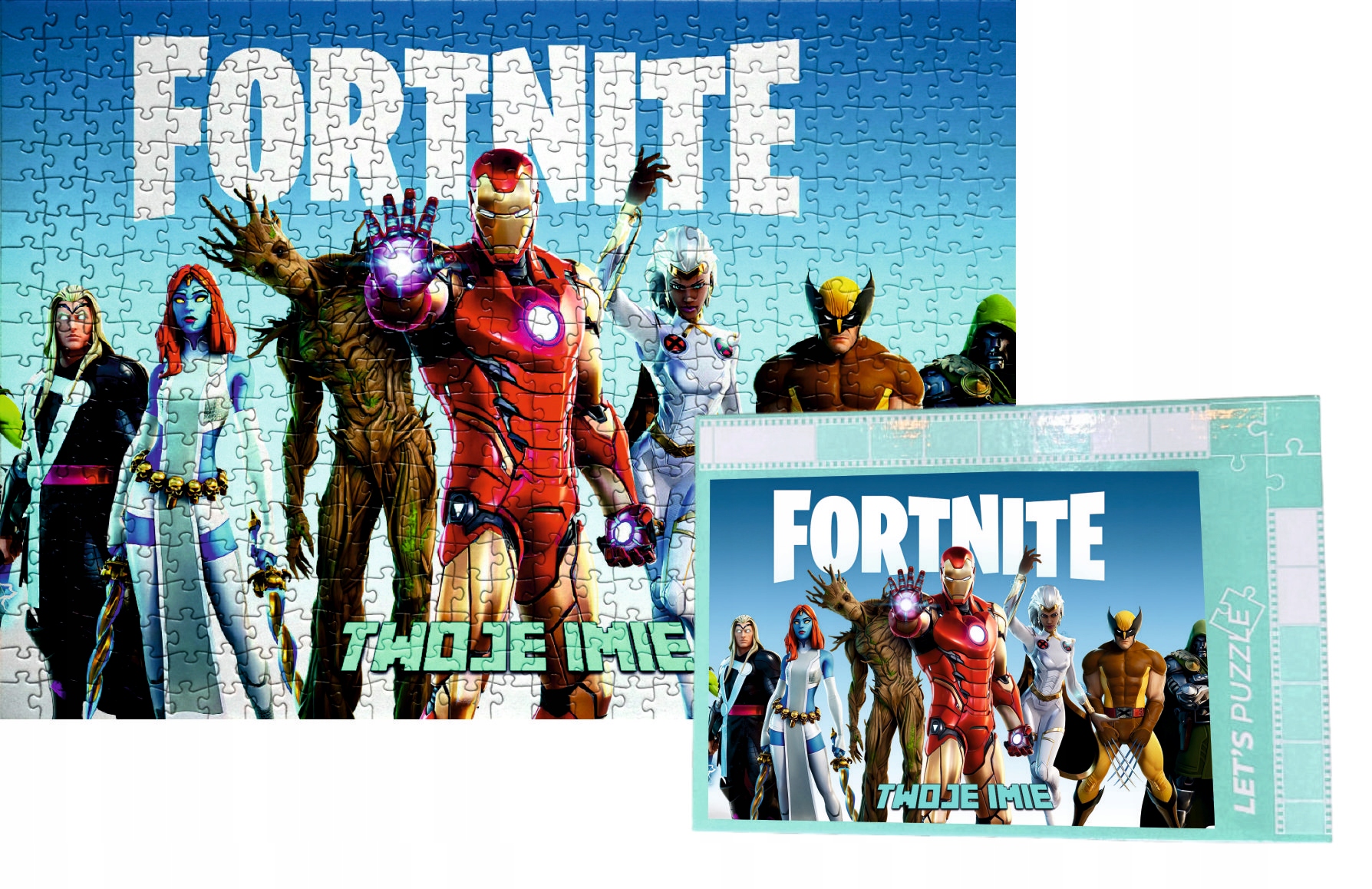 Puzzle Fortnite - Niska cena na Allegro