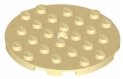 LEGO PŁYTKA OKRĄGŁA 6X6 BEŻ. PIASKOWA NR. 11213 • Cena, Opinie ...