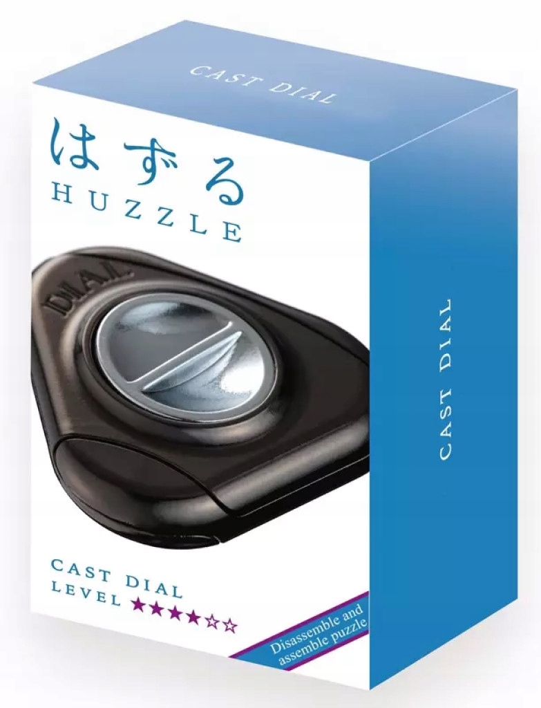 Łamigłówka Huzzle Cast Dial poziom 4/6 EUREKA bv (5407005150658) • Cena, Opinie • Labirynty ...