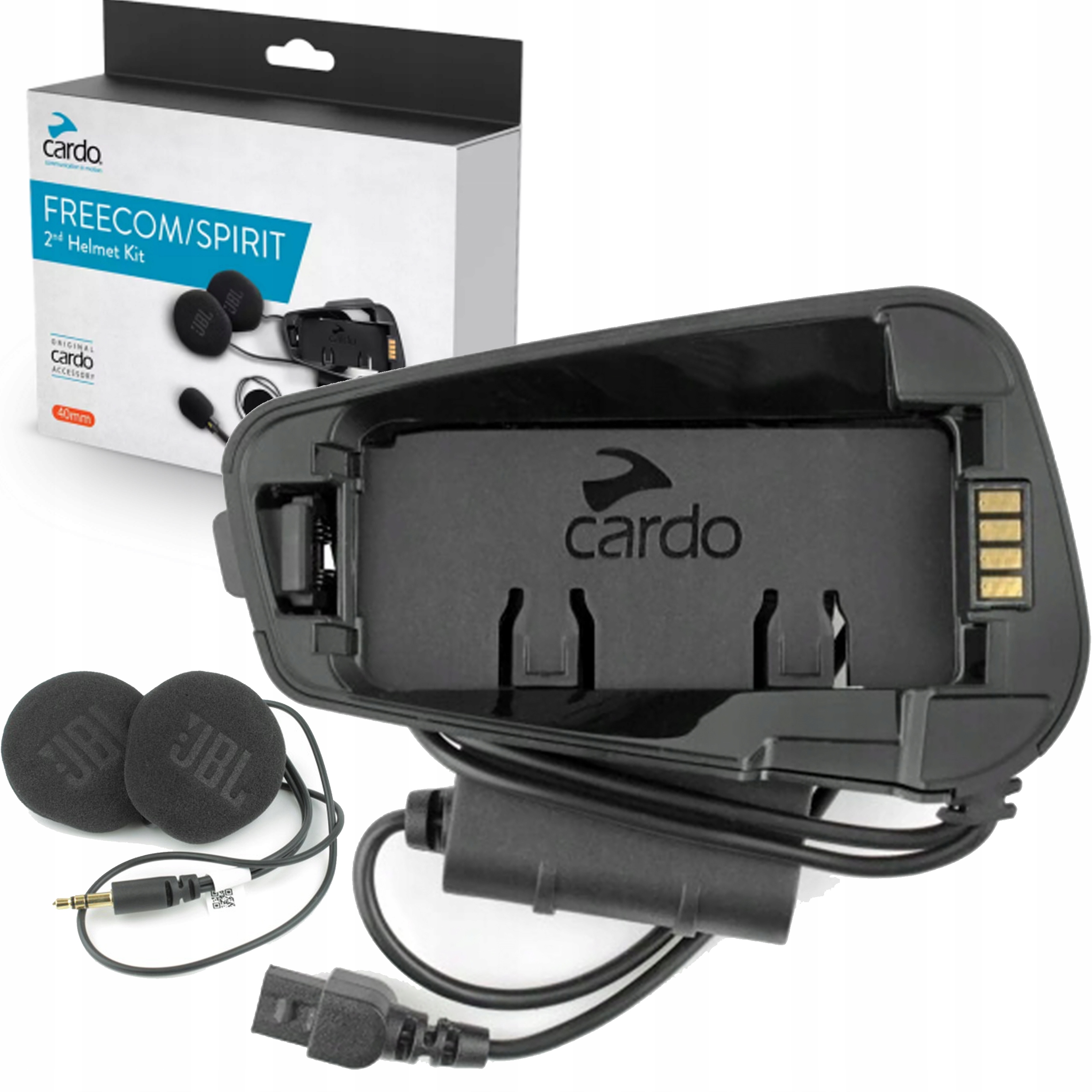 CARDO JBL zestaw montażowy audio interkomów FREECOM SPIRIT do kasku ...
