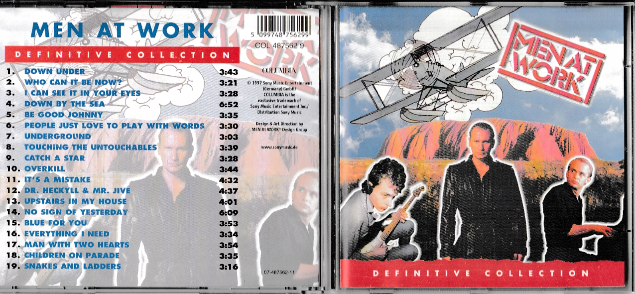 Płyta CD Men At Work - Definitive Collection 1997 I Wydanie ...