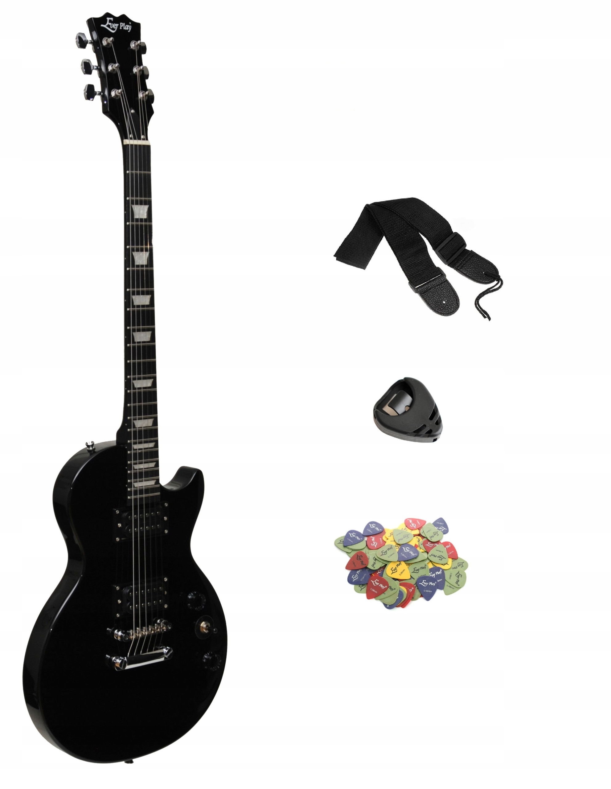 Gitara elektryczna Ever play Les Paul Praworęczna 6 strun 15323771645 ...