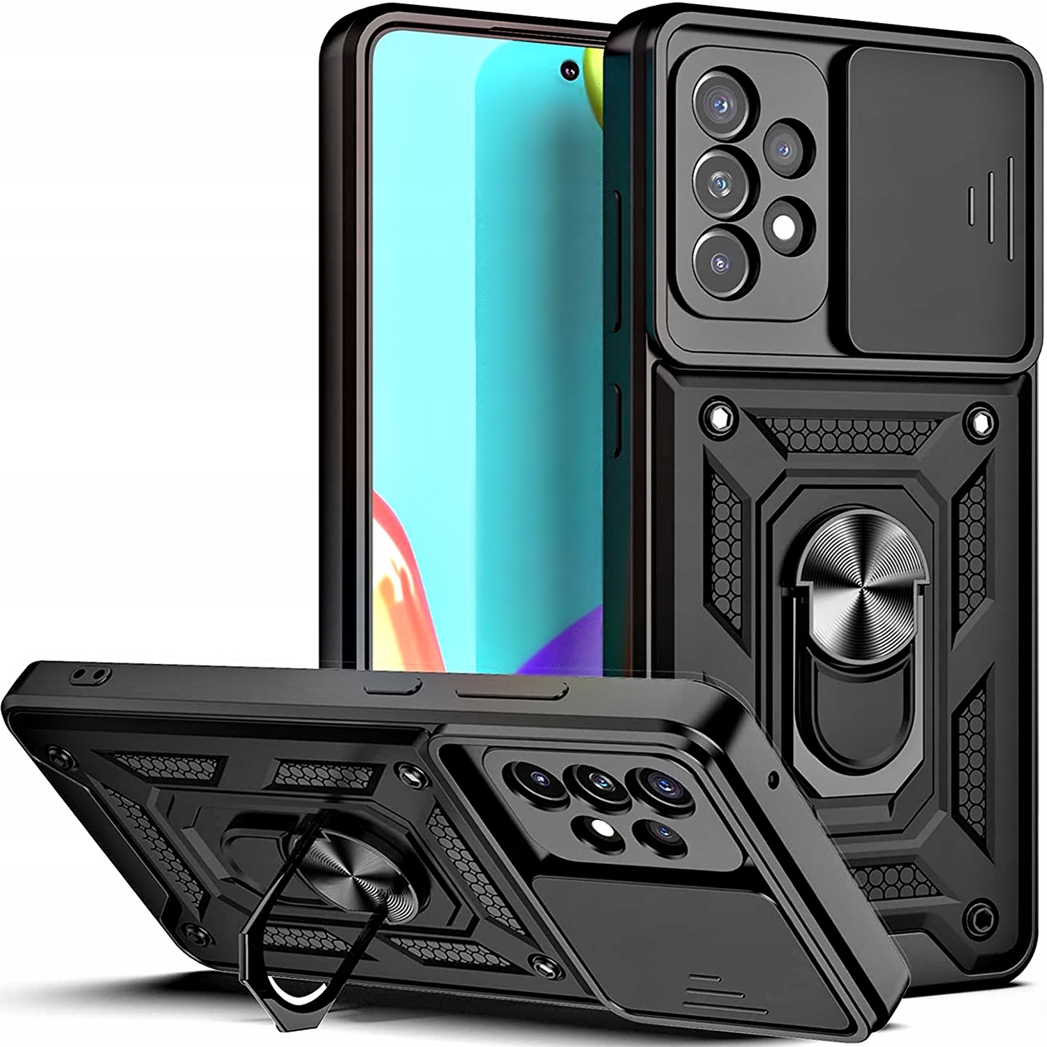 Etui PANCERNE RING +SZKŁO do SAMSUNG GALAXY A23 5G - Sklep, Opinie ...