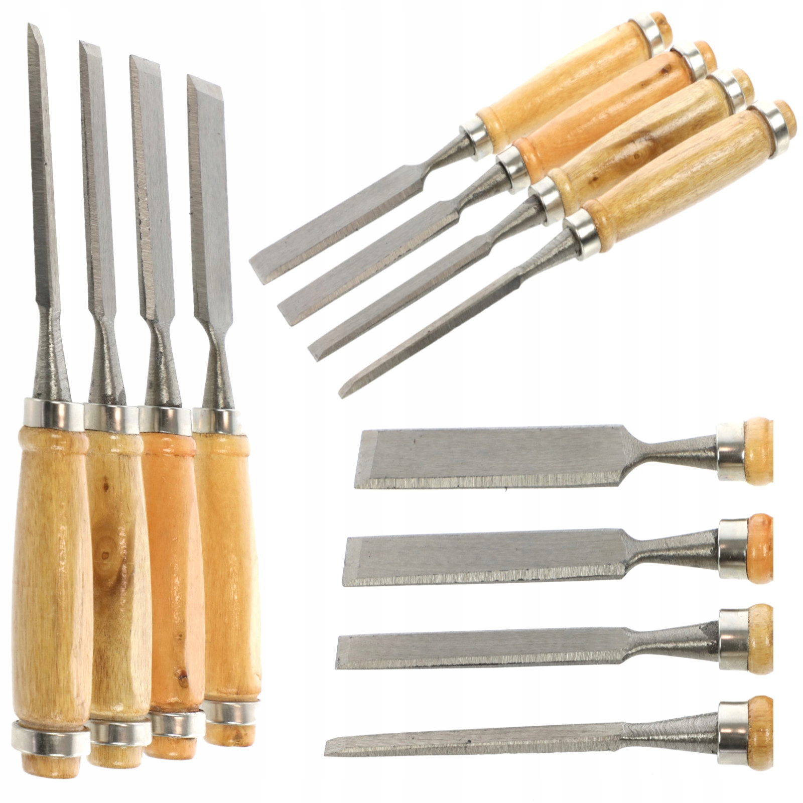 DŁUTO DŁUTA STOLARSKIE DREWNA 6,12,18,24 mm ZESTAW (CON-3930) • Cena ... DŁUTO DŁUTA STOLARSKIE DREWNA 6,12,18,24 mm ZESTAW (CON-3930) • Cena ...