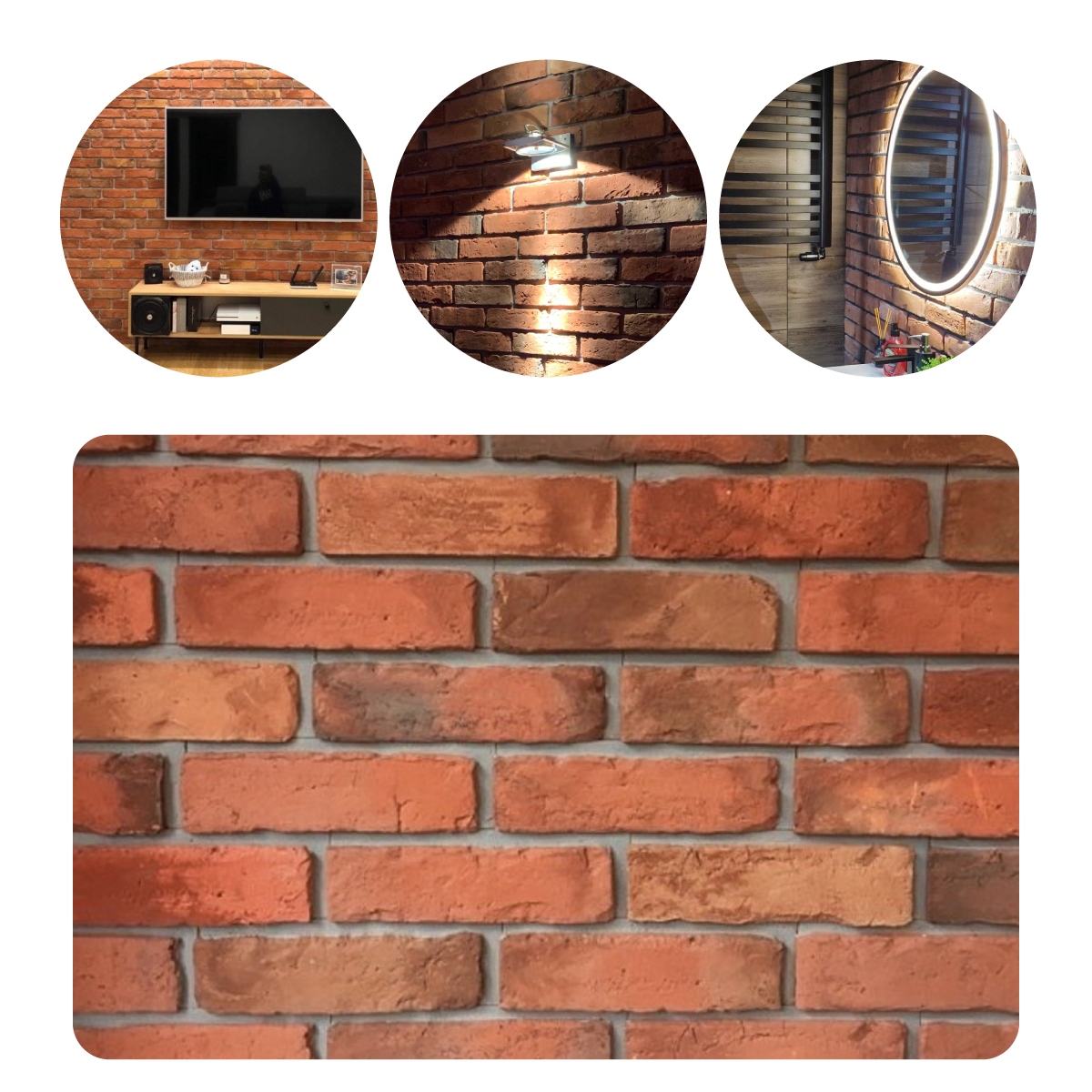 Cegła Dekoracyjna na Ścianę - Niska cena na Allegro