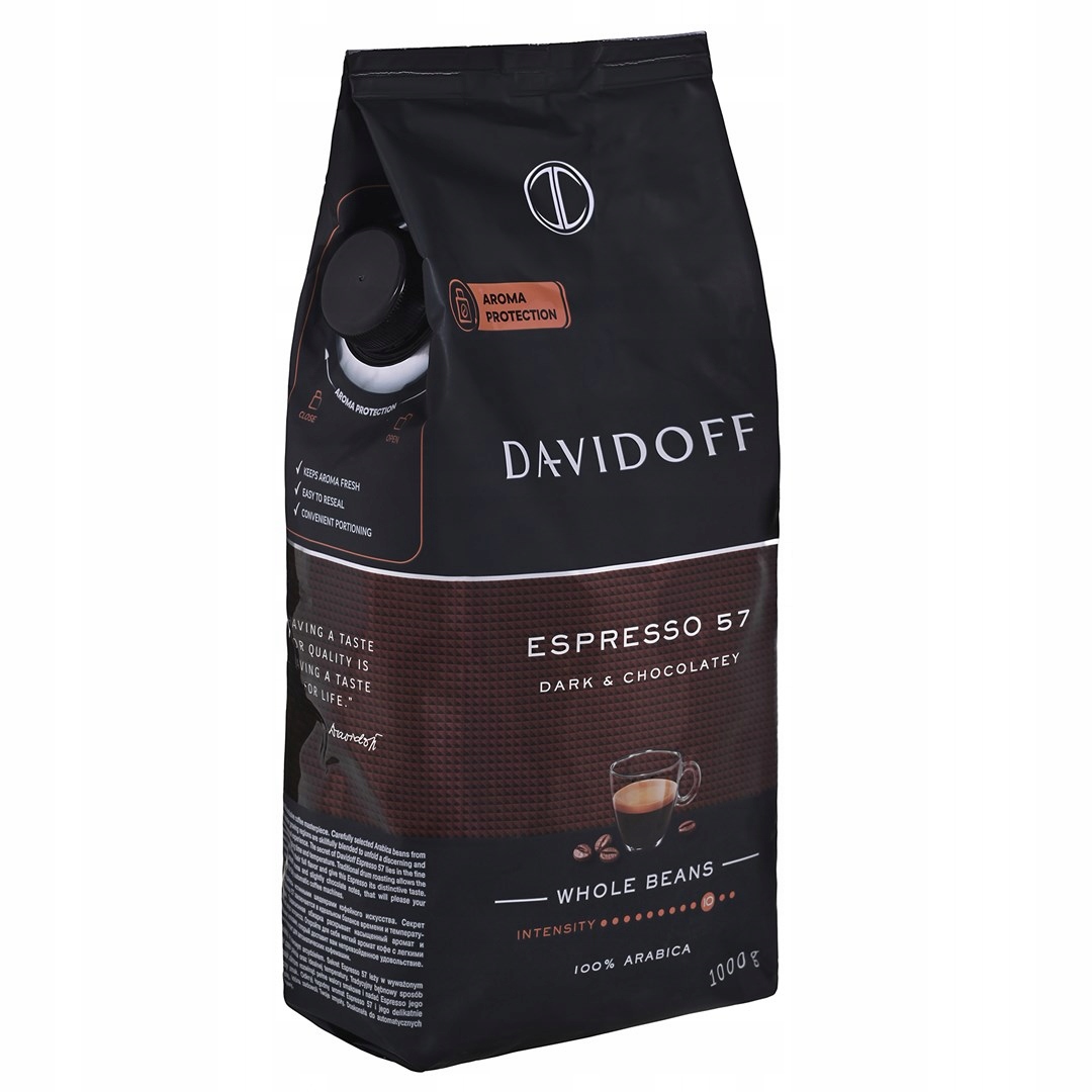 Káva zrnková Davidoff Espresso 57 1000 g za 674 Kč - Allegro