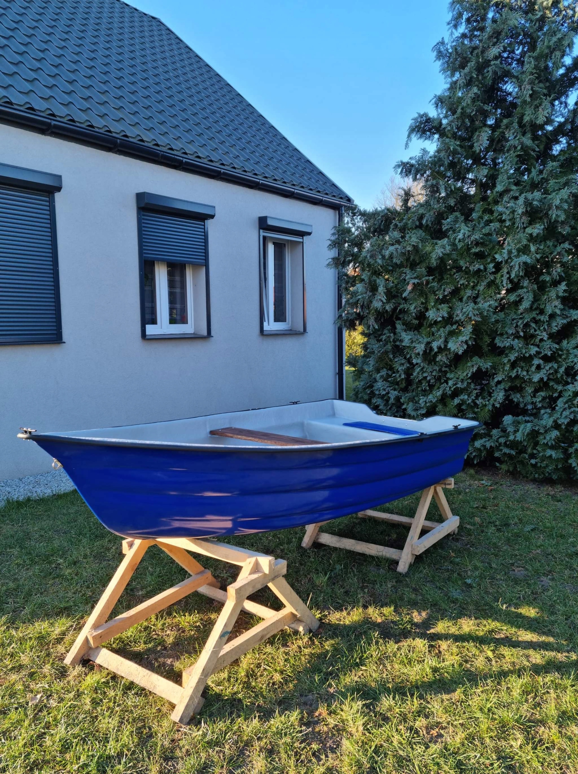Łódź wiosłowa ŁÓDKA LODKA LODZ ŁÓDŹ łodzie lodka Wędkarska 280 cm x 140 ...